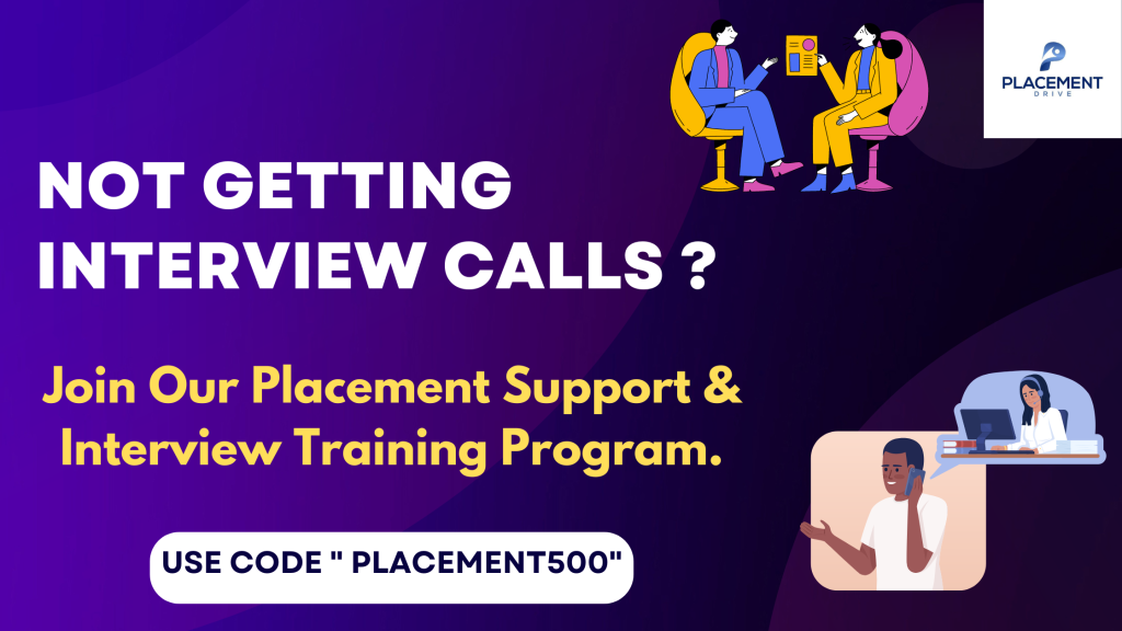Placement Support and Interview Training Program - Placement Drive