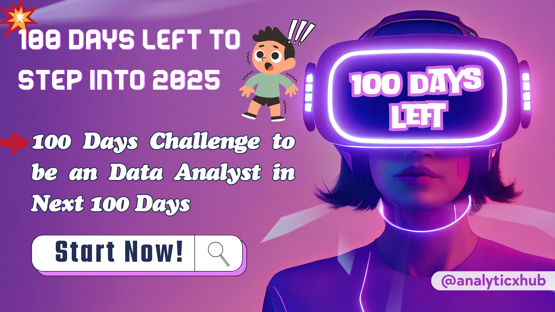 Become A Data Analyst in Next 100 Days Challenge - Placement Drive