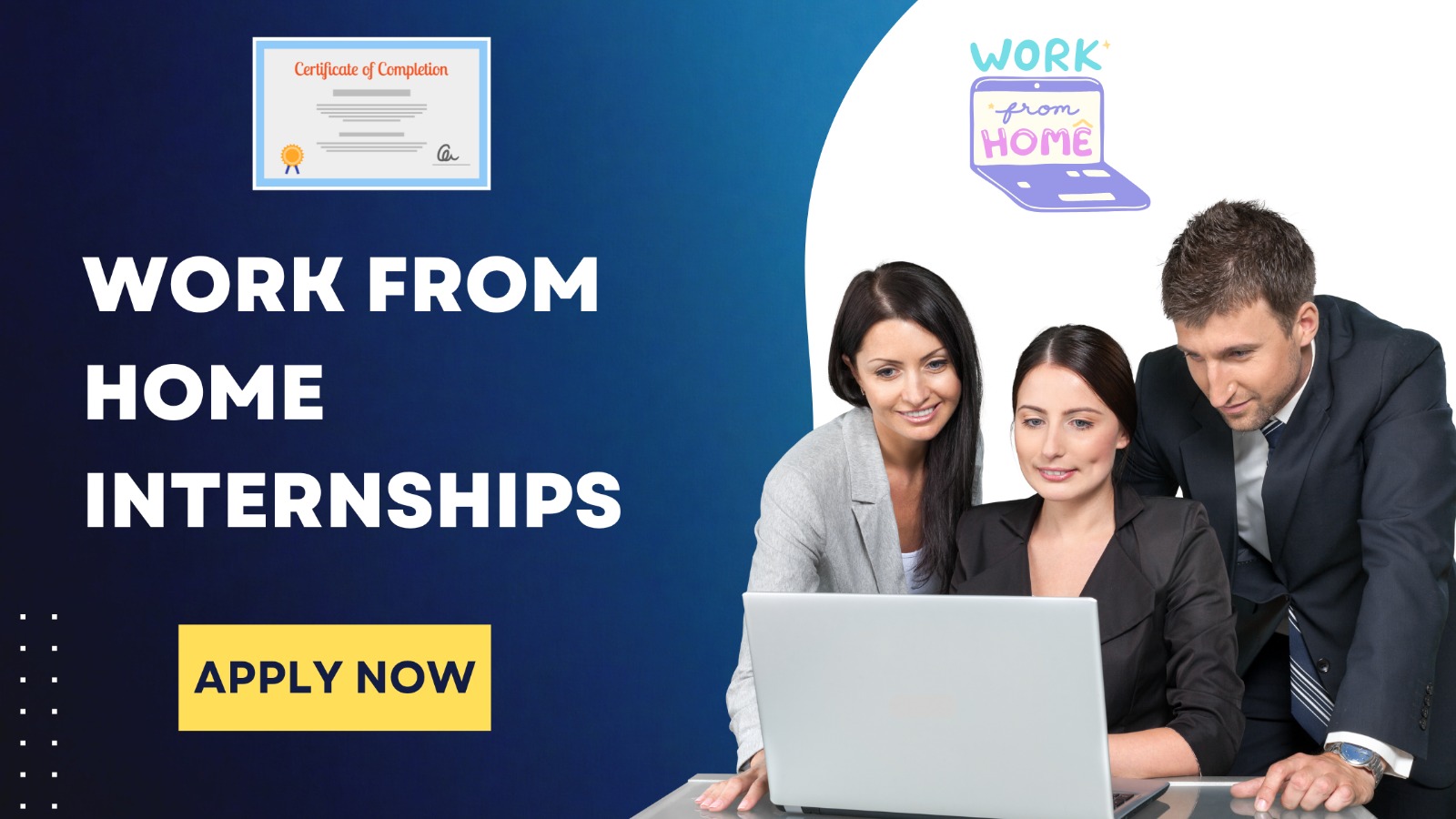 Work From Home Internships 2024 - Placement Drive