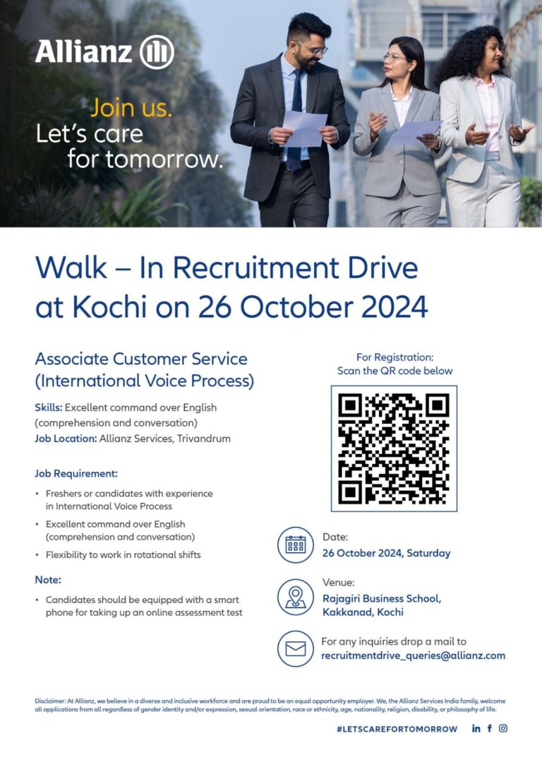 Walk In Drives At Top Companies - Placement Drive