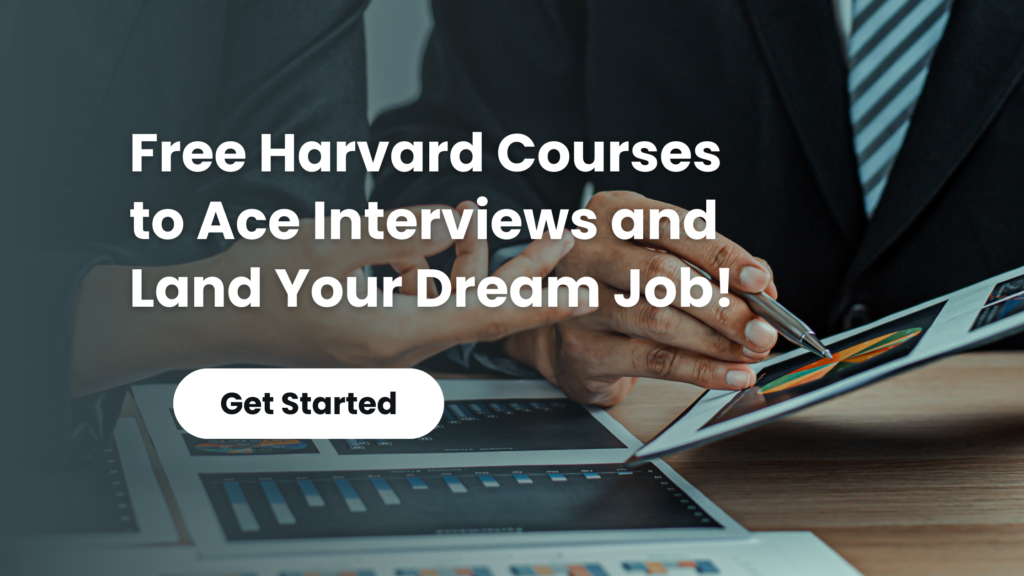 Free Harvard Courses to Ace Interviews and Land Your Dream Job ...