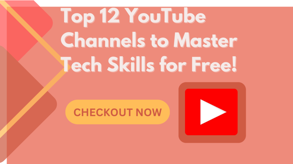 Top 12 YouTube Channels to Master Tech Skills for Free! 🚀 - Placement Drive