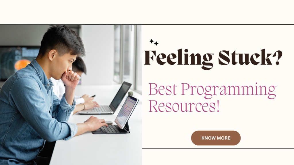 Feeling stuck in your coding journey or overwhelmed by where to start?