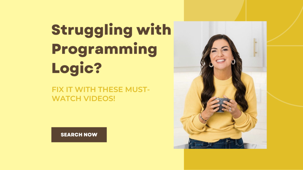 Master Programming Logic & Problem-Solving! Master Programming Logic & Problem-Solving!