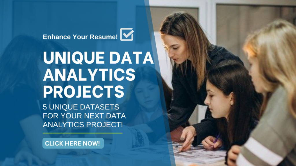 Unique Datasets for Your Next Data Analytics Project!
