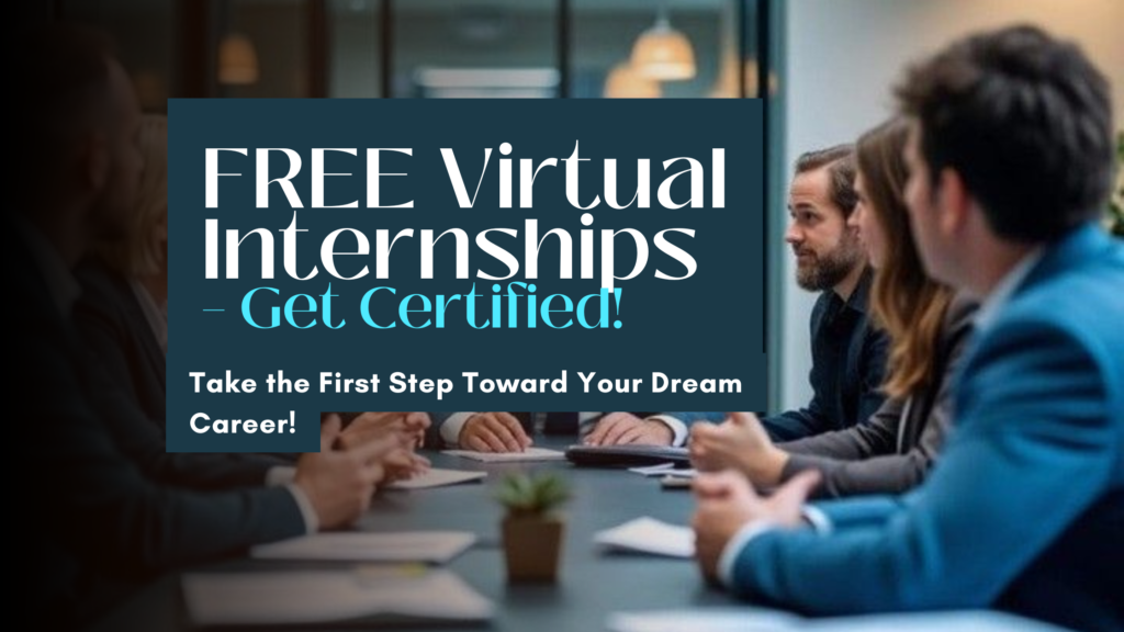 Land Your Dream Job with These FREE Virtual Internships!