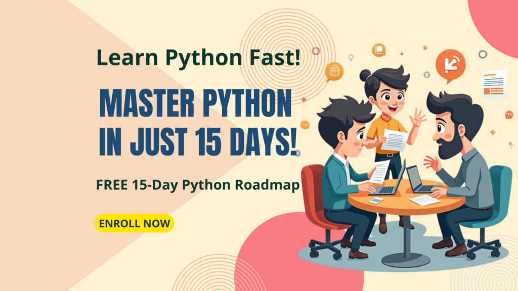 15-Day Python Roadmap with FREE Resources!