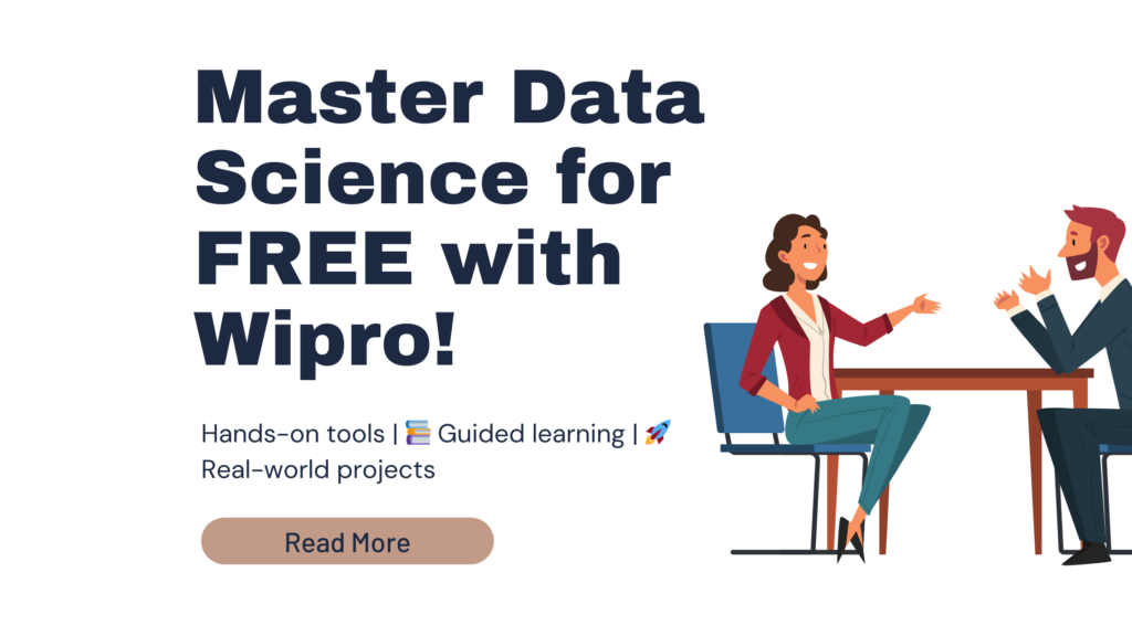 Wipro's Free Data Science Accelerator: Your Fast-Track to a Data Career!