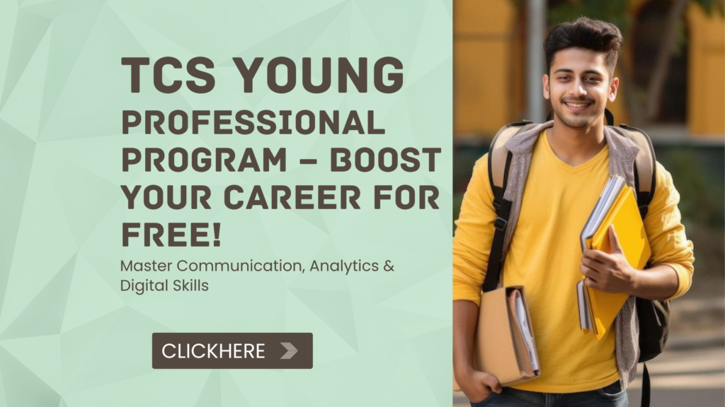 TCS Young Professional Program – Boost Your Career for FREE!