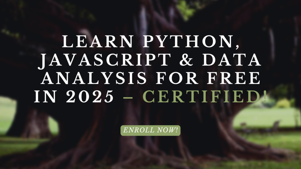 3 Free Courses to Level Up Your Tech Skills in 2025