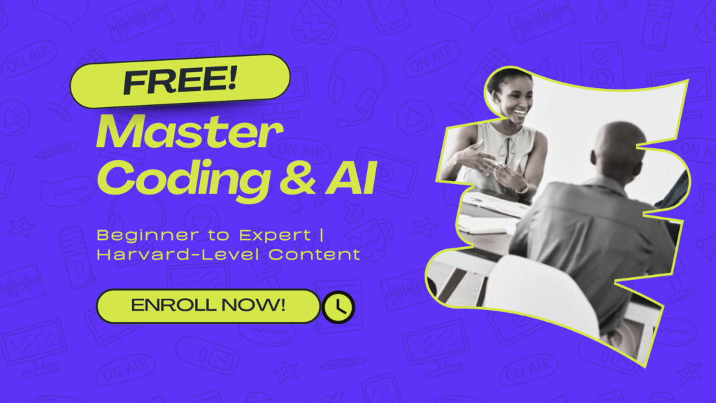 Master Coding & AI for FREE on YouTube!