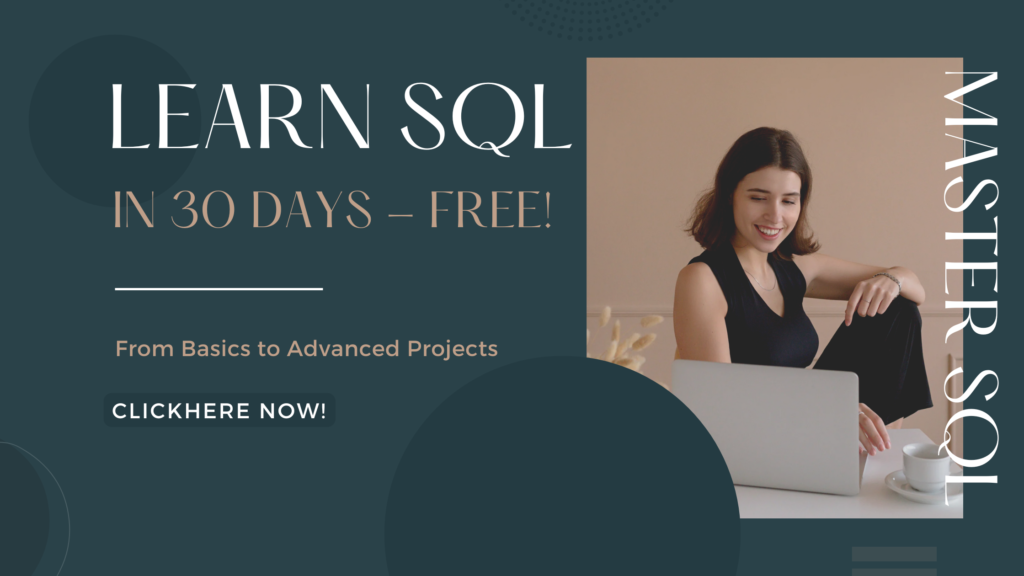 Master SQL in 30 Days with These 100% Free Resources