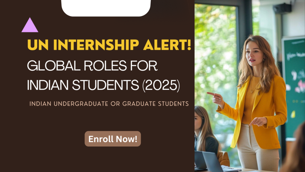 UNFPA Global Internships 2025 – Apply Now (Remote Options for Indian Students!)