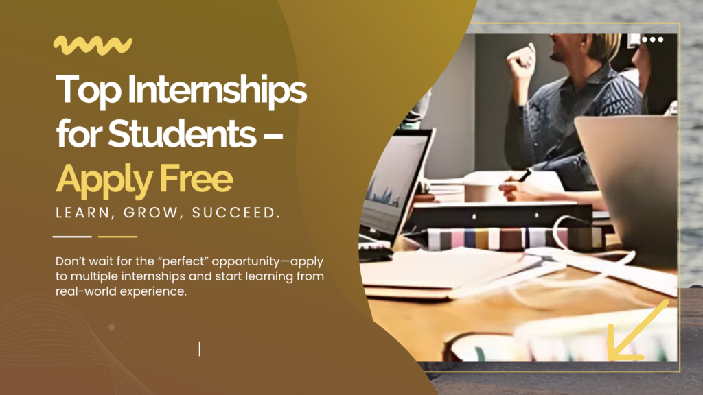🎯 Find the Perfect Internship to Kickstart Your Career