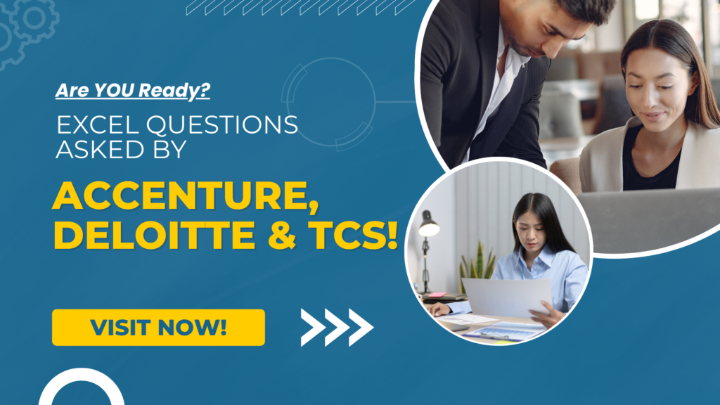 Top Excel Interview Questions for Data Analyst Roles