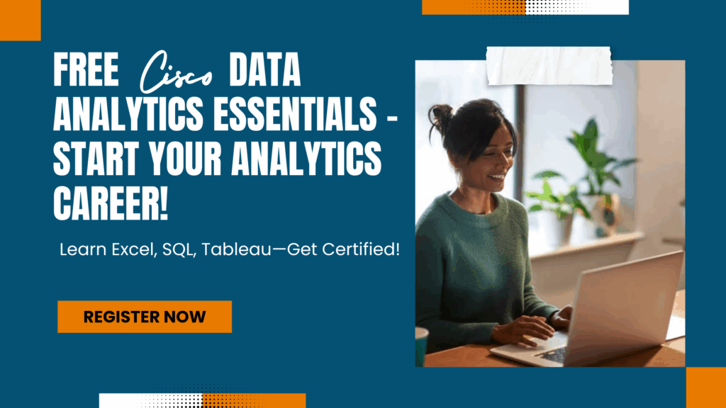 FREE Cisco Data Analytics Essentials – Start Your Analytics Career!
