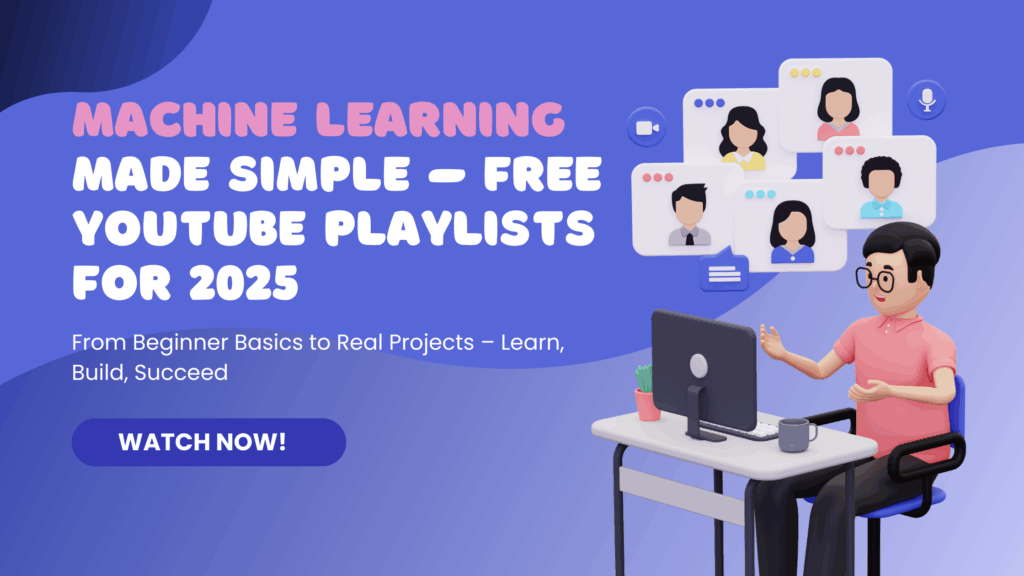 The Best YouTube Channels to Learn ML Without Feeling Overwhelmed