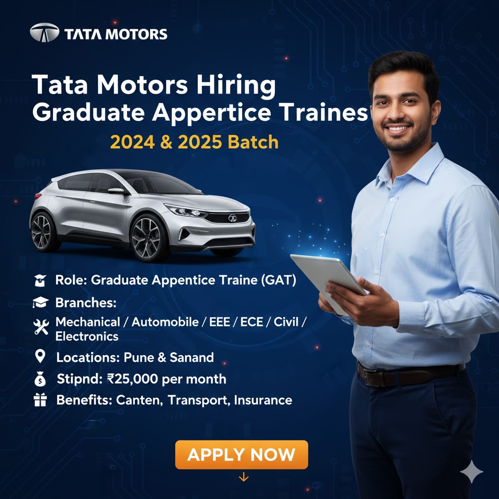 Tata Motors Recruitment 2026 | Careers at Tata Group Company ...