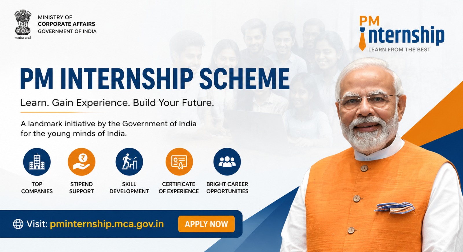 PM Internship Scheme | Internships In Top Companies - Placement Drive